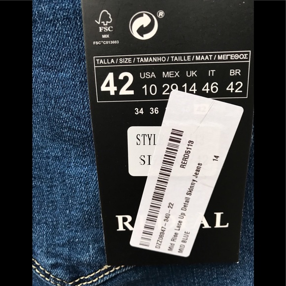 Redial | Jeans | Redial Premium Denim Collection Skinny Blue Jean ...